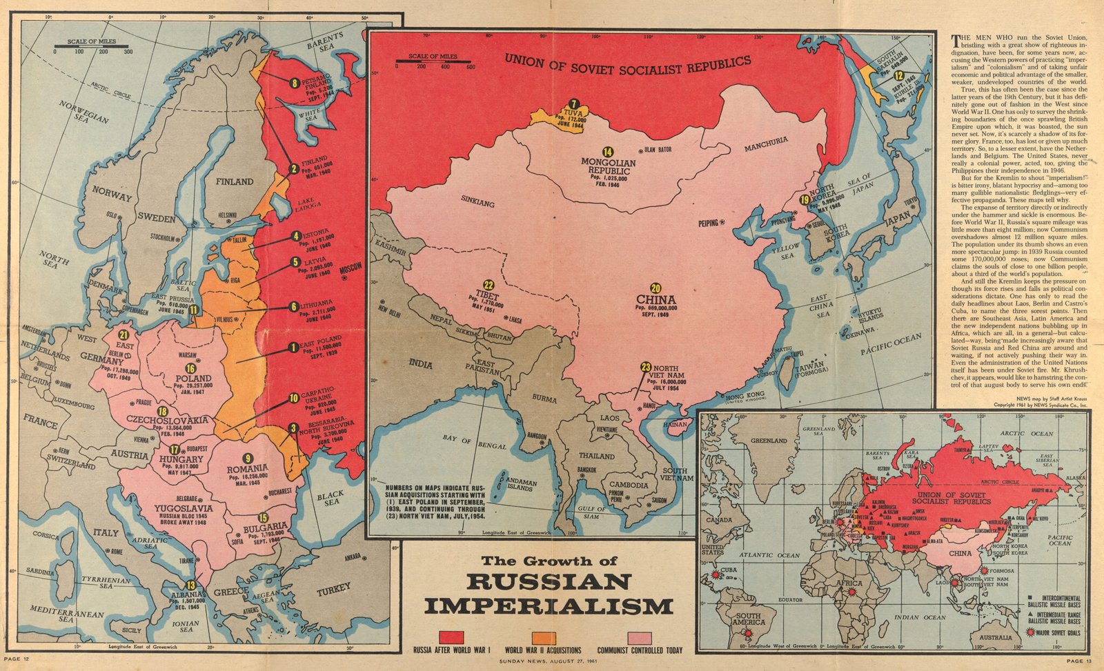4 mapas históricos que explican la URSS – La Resistencia Radio